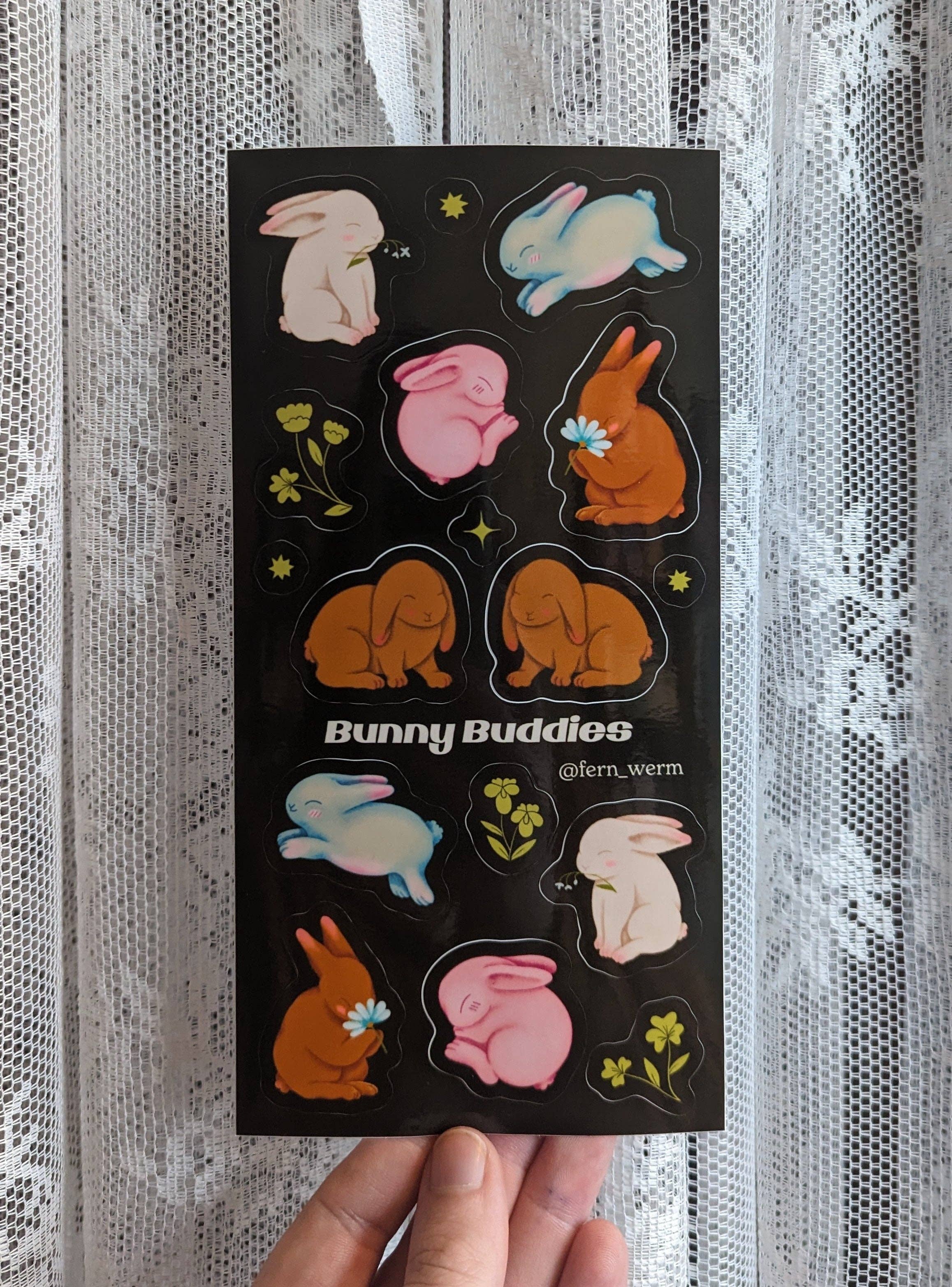Bunny Buddies Sticker Sheet – Lauda