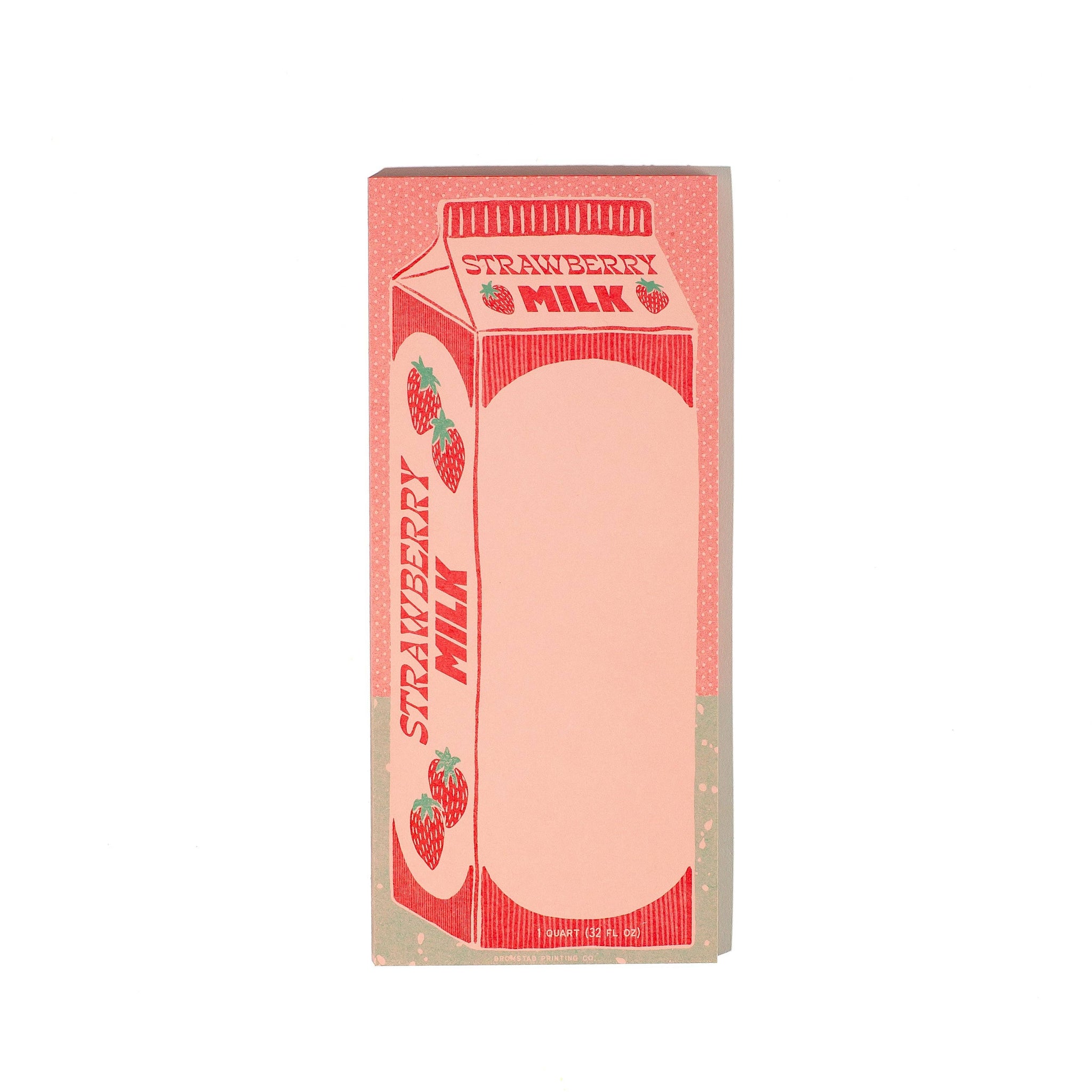 Strawberry Milk - Risograph Notepad – Lauda