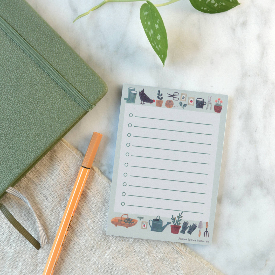 Gardener To Do List Check Mark Notepad – Lauda